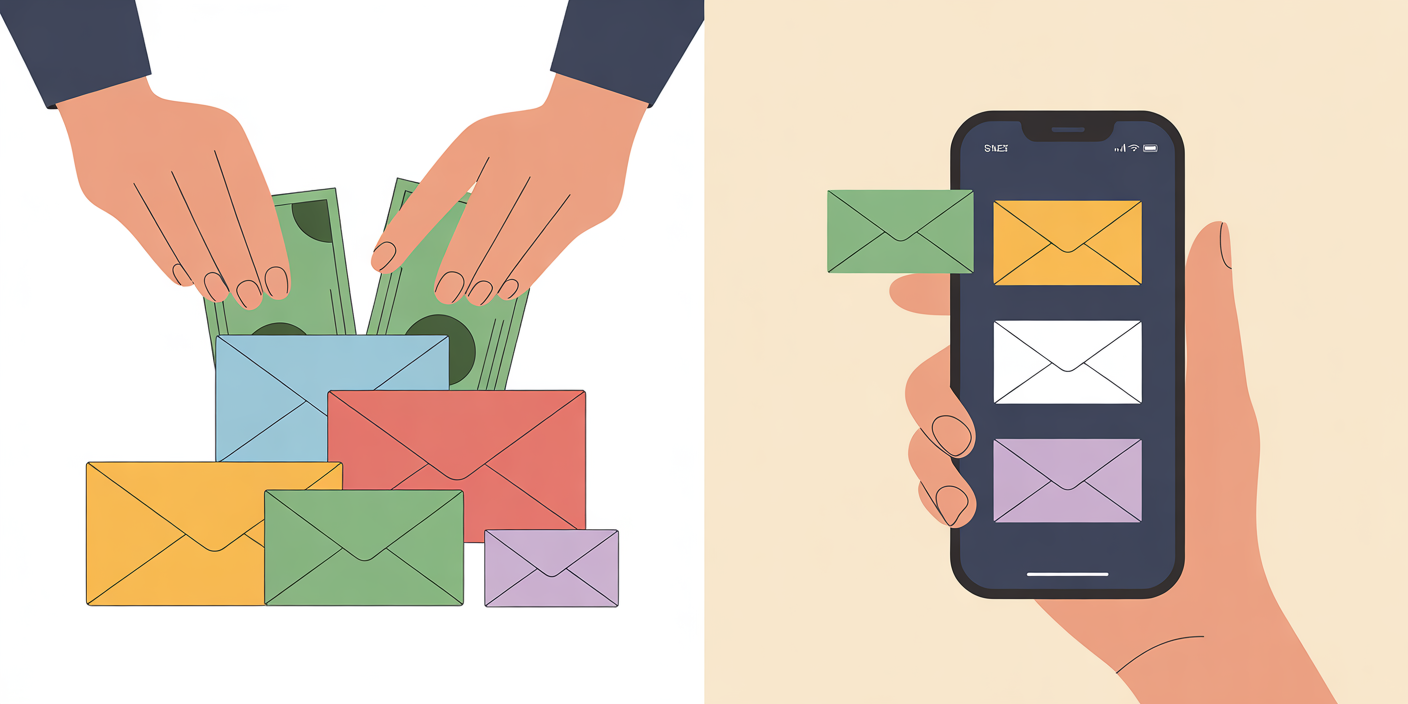 Cash Stuffing vs. Digital Envelopes: Which Budget Method Wins ...